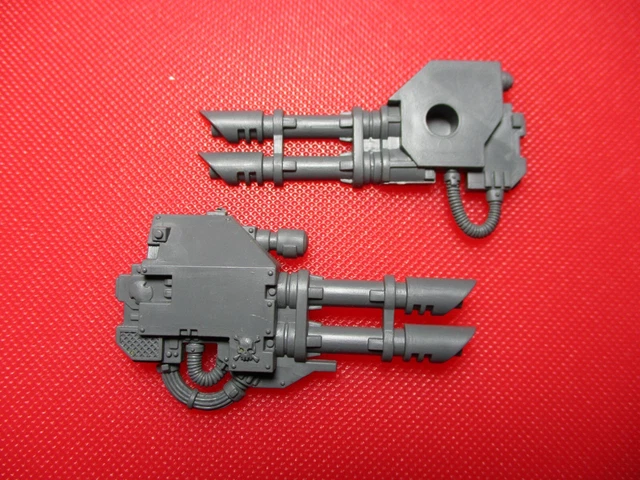 WARHAMMER 40K SPACE Marines Dreadnought Las Cannon Arm OOP Bits Box £14 ...