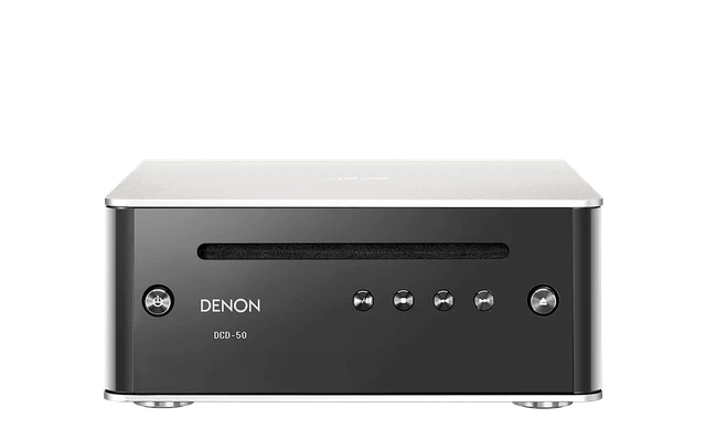 DENON DCD-50 HORIZONTAL/VERTICAL Design Series Disc Eater CD Player £ ...