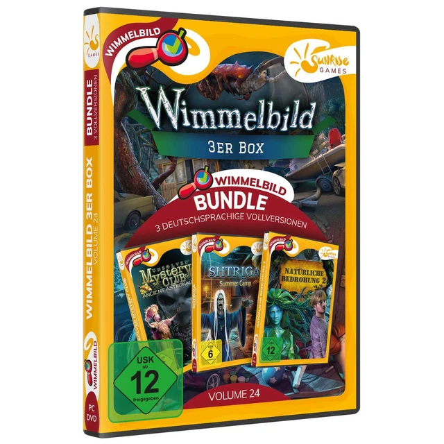 WIMMELBILD 3ER BOX Volume 24 PC 3 Vollversionen auf Disc NEU&OVP EUR 9 ...