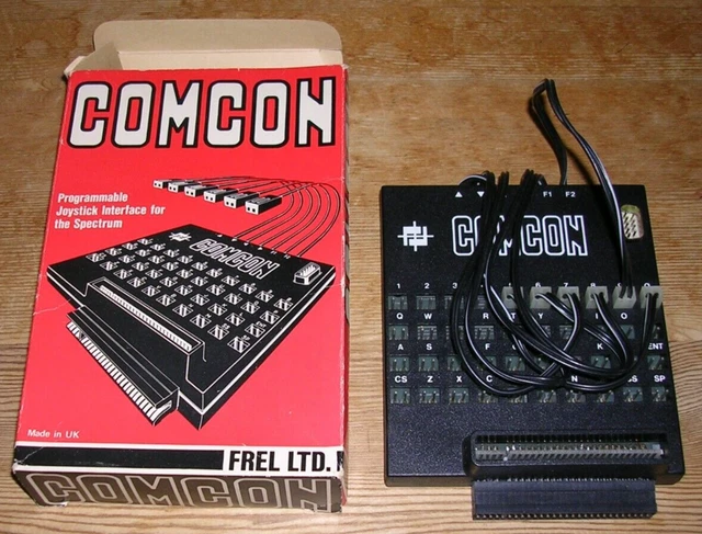COMCON PROGRAMMABLE JOYSTICK Interface For The ZX Spectrum - includes box £36.00 - PicClick UK