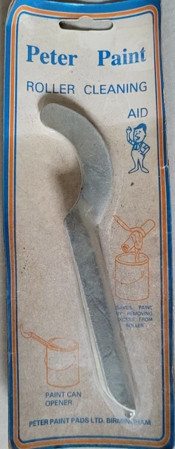 PETER PAINT ROLLER Cleaner and Paint Can Opener Metal Paint Roller ...