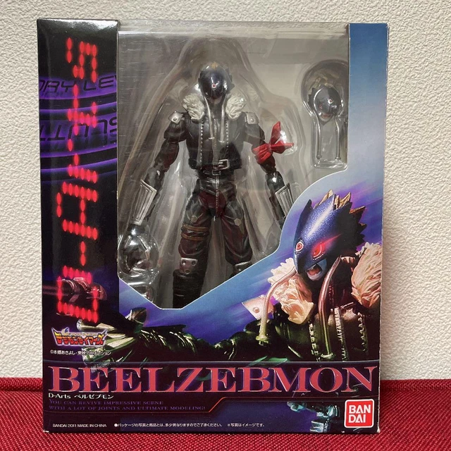FIGURINE D-ARTS DIGIMON Adventure Tamers Beelzemon Lord Biker Bandai ...