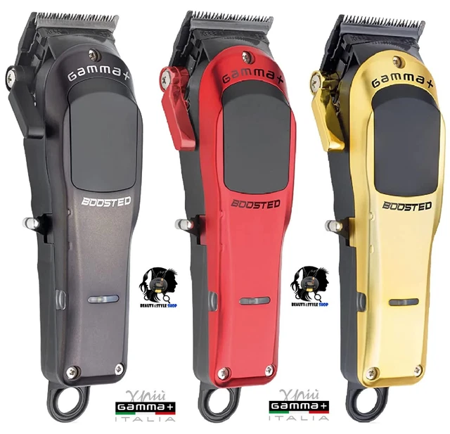 TOSATRICE TAGLIACAPELLI GAMMA Piu Boosted Clipper Cordless Rasoio ...
