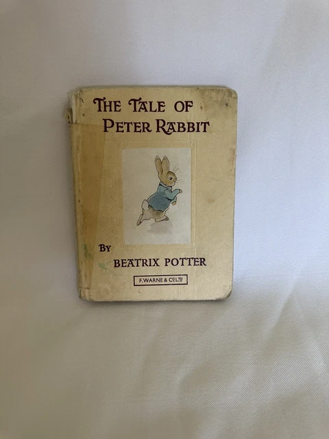 THE TALE OF Peter Rabbit By Beatrix Potter, Warne & Co London H/C ...