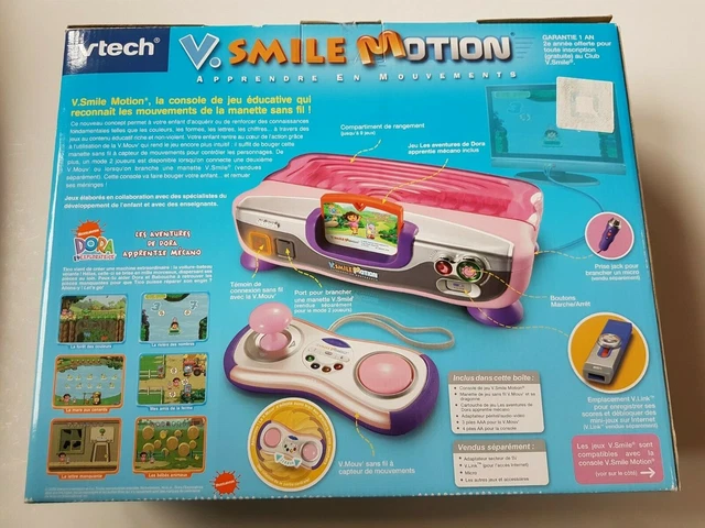 VTECH CONSOLE V Smile Motion + Dora L'Exploratrice VF Neuf EUR 89,99 ...
