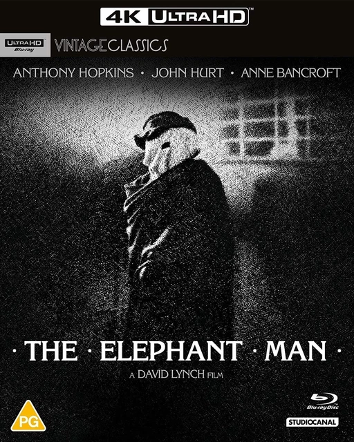 THE ELEPHANT MAN (4K UHD Blu-ray) Anne Bancroft Michael Elphick Wendy ...