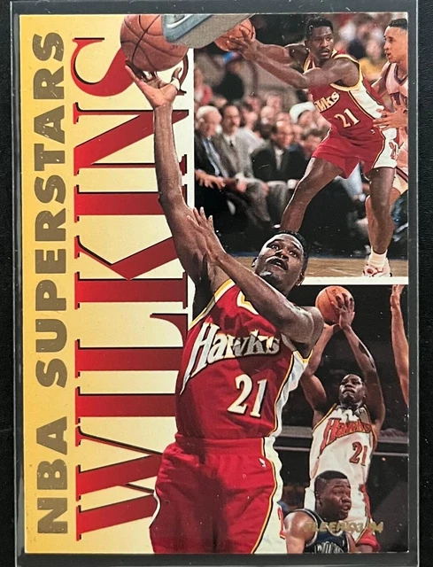 1993-94 FLEER DOMINIQUE Wilkins Nba Superstars Carte 20 Nm EUR 1,09 ...
