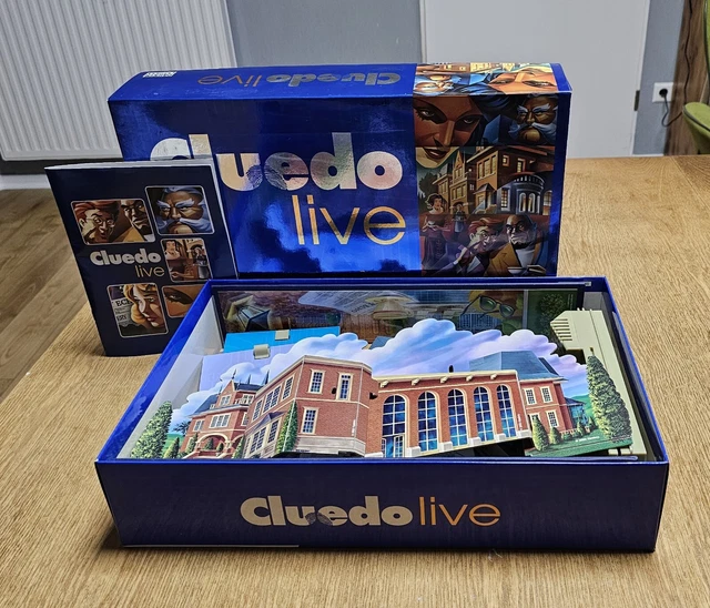 CLUEDO LIVE PARKER 2004 Detektivspiel Brettspiel elektronisch mit Sound ...