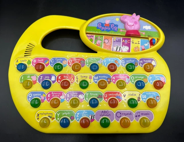 PEPPA PIG FUN Phonics Alphabet Educational Baby Toddler Toy Play ...