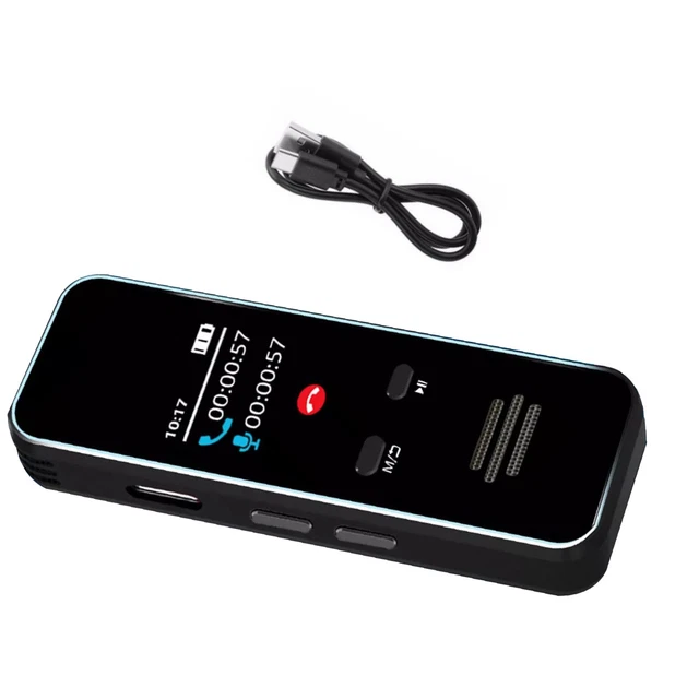 NEW 32GB NOISE Cancelling Bluetooth Voice Digital Audio Recorder MP3 ...