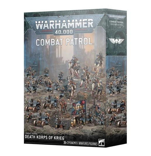 GAMES WORKSHOP WARHAMMER 40K COMBAT PATROL: DEATH KORPS OF KRIEG - NEW SEALED £133.17 - PicClick UK