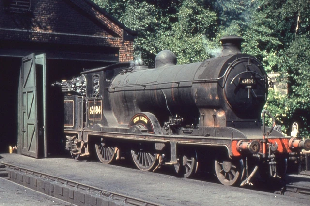 35MM RAILWAY SLIDE: COLOUR-RAIL: SC 389: CLASS D34: 62484 GLEN LYON £2. ...
