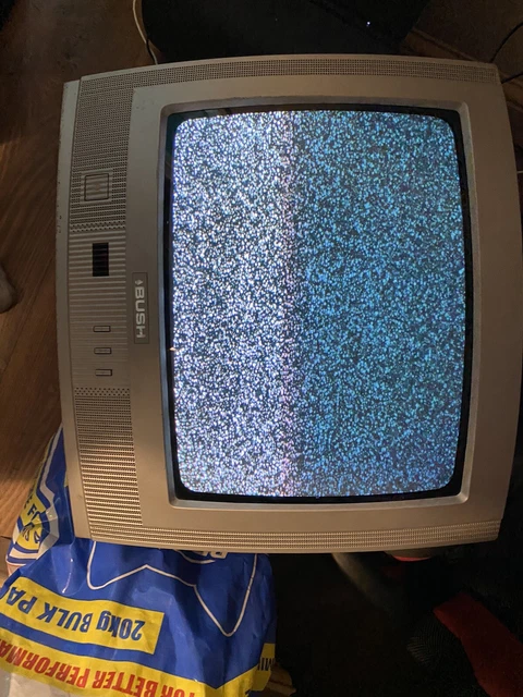 BUSH 14 INCH CRT Tv Retro Vinyage Gaming 1990s Colour Tv £36.00 ...