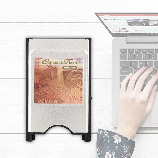 PCMCIA MEMORY CARD Reader CompactFlash PC Card Reader Plug And Play ...