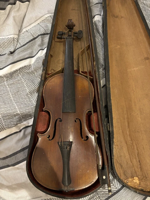 VINTAGE ANTONIUS STRADIVARIUS Cremonensis Faciebat Anno 1721 Violin EUR 34,95 - PicClick FR