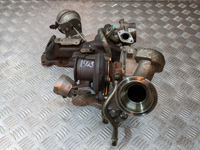 VOLVO XC60 TURBOCHARGER Twin Turbo & Manifold 2.4 D4 / D5244T17 Diesel ...