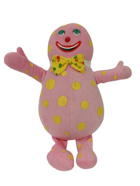 VINTAGE 1990'S MR Blobby Plush Soft Toy Doll Noel's House Party Retro ...