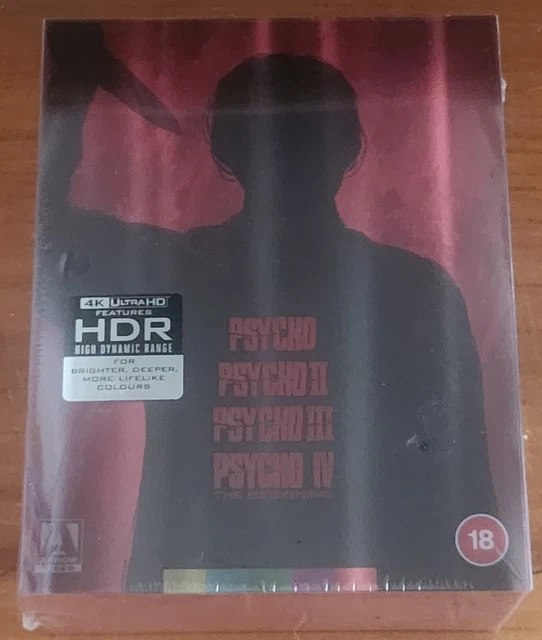 THE PSYCHO COLLECTION édition limitée 4K UHD [Blu-ray] [2023] [Région ...