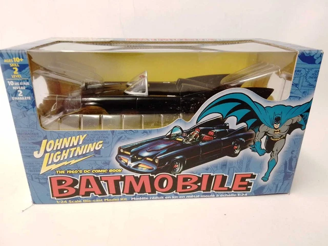 JOHNNY LIGHTNING DIE Cast Kit Batman Batmobile 1960' S Dc Comics 1/24 ...