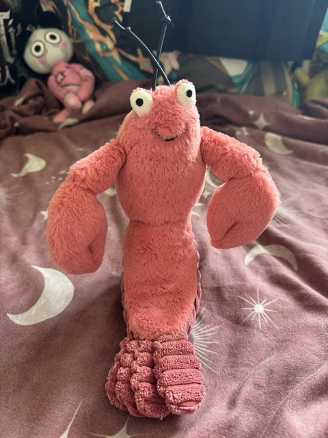 JELLYCAT LARRY THE Lobster Medium Lobster - Sea Creature Soft Toy Plush ...