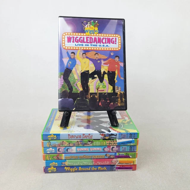 7 THE WIGGLES DVDs Kid's TV Show -Dance Party Yummy Gremlins Live USA ...