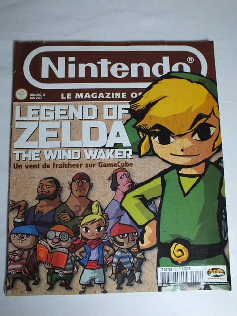 MAGAZINE OFFICIEL NINTENDO Gamecube - LEGEND OF ZELDA Wind Waker - n°12 ...