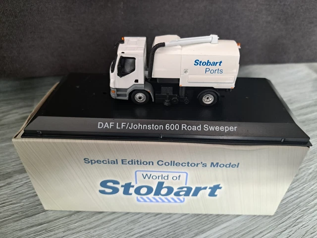 ATLAS EDITIONS WORLD Of Stobart Ports DAF LF/Johnston 600 Road Sweeper ...