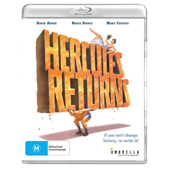 HERCULES RETURNS BLU-RAY | David Argue, Bruce Spence, Mary Coustas ...