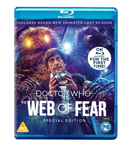 DOCTOR WHO: THE Web of Fear (Blu-ray) Jack Woolgar Patrick Troughton ...