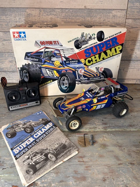 TAMIYA SUPER CHAMP Rare Vintage Original RC Car Loft Find 1/10 Scale ...