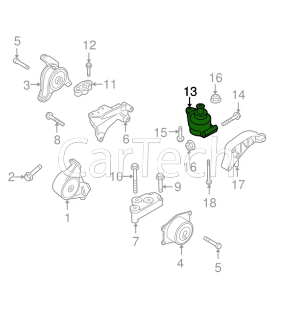FOR VAUXHALL ZAFIRA & Astra Gearbox Engine Mount Damper Mounting Rear ...