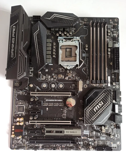 MSI Z270 GAMING Pro Carbon Motherboard - LGA 1151 - Spares/Repairs ...