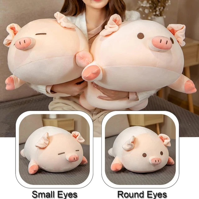 PIG PLUSH TOY Hugging Pillow Stuffed Animal Plush Pillow Cute Pig Throw Pillow* £17.50 - PicClick UK