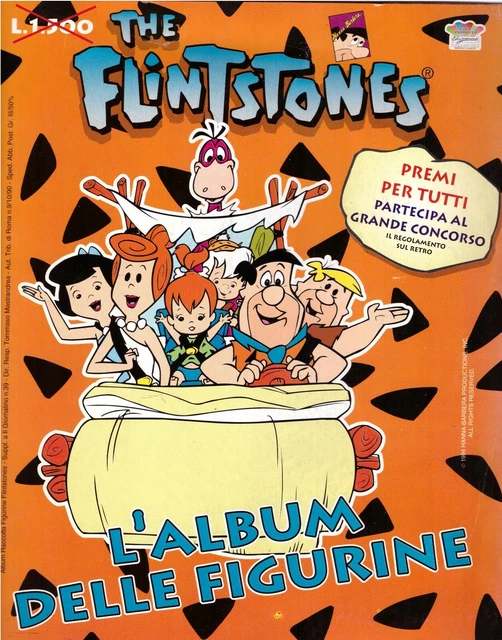 FIGURE ALBUM: THE Flintstones. With 8 Figures £8.09 - PicClick UK