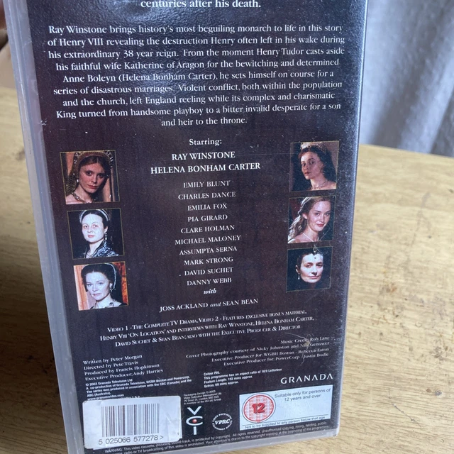 HENRY VLLL 8TH Ray Winstone Box Set VHS videos £1.97 - PicClick UK