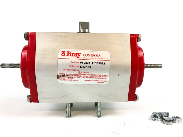 PNEUMATIC ACTUATOR BRAY Controls Series 93 for Valves P/N 930834 ...