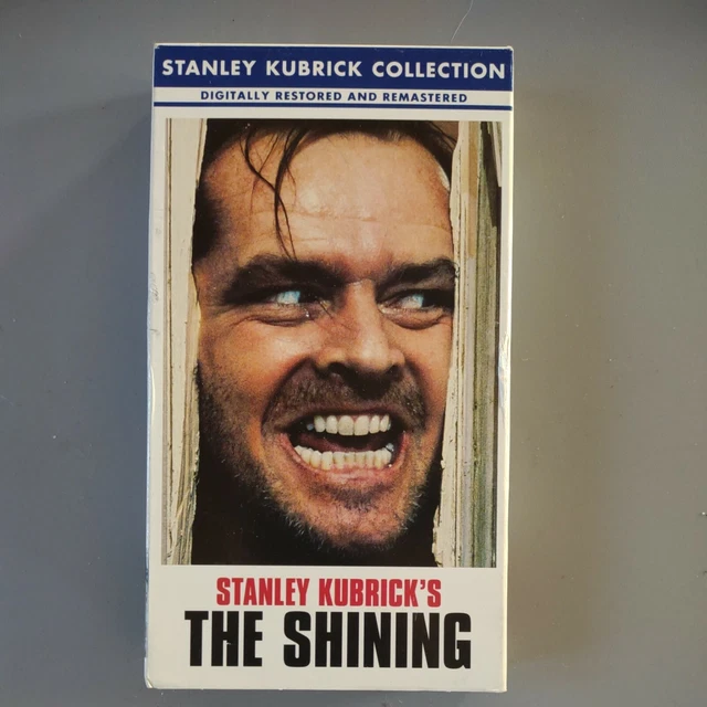 The Shining Vhs Wb 2001 Stanley Kubrick Collection Horror Stephen King