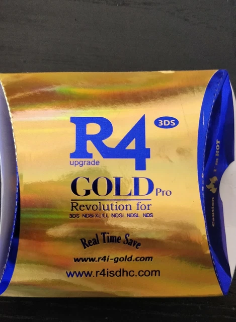 NUOVA R4I GOLD PRO 2021 CON FLASH CARD ADATTATORE 3DS NDSI XL/LL NDSL ...