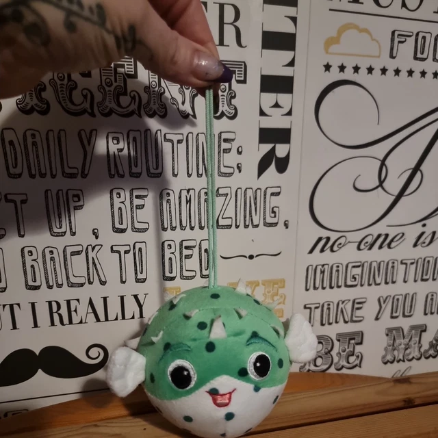 AQUA MINI'S PUFFERFISH Plush Soft Toy £9.73 - PicClick UK