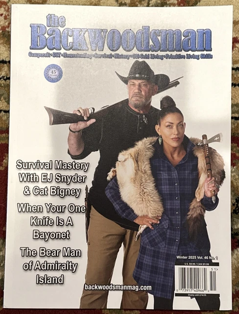 THE BACKWOODSMAN MAGAZINE Winter 2025 Issue 1 £7.89 - PicClick UK