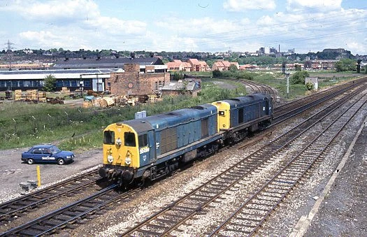 ORIGINAL COLOUR SLIDE of 20133 BR class 20 diesel loco £9.30 - PicClick UK