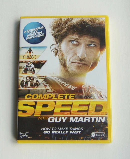 COMPLETE SPEED WITH Guy Martin - NEW & SEALED Region 2 DVD set - 8 ...