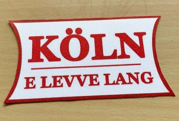KÖLN AUFNÄHER FUSSBALL Fan Patch Ultras Kutte FC Sammler Pauli 11cm EUR ...
