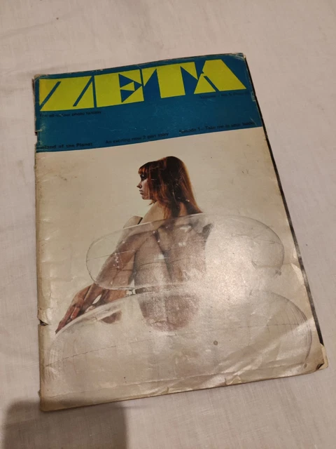 ZETA MAGAZINE VOL 1 No 5 60s style mens magazine photography £46.00 - PicClick UK