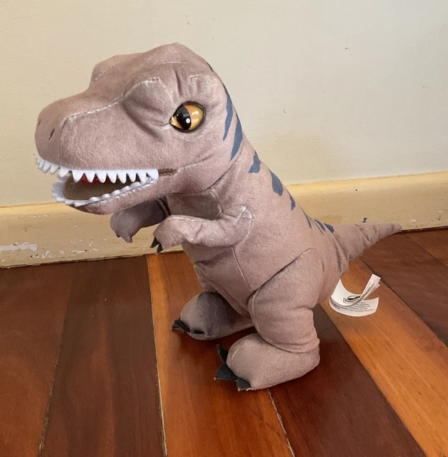 JURASSIC WORLD REBIRTH Roaring T-Rex Plush Dinosaur 29cm Just Play 2025 ...