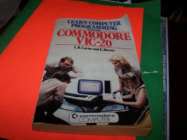 LEARN COMPUTER PROGRAMMING with the Commodore VIC-20 - 160 Pages - 1983 ...