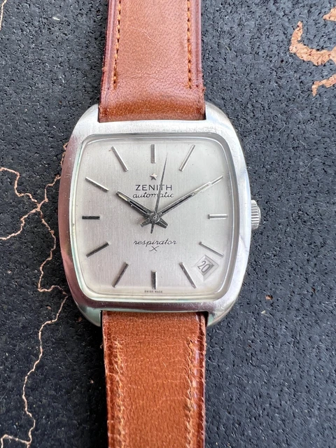 ZENITH AUTOMATIC RESPIRATOR Cal 2532 PC Rare Vintage Watch EUR 499,00 ...