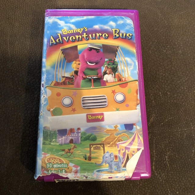 BARNEY - BARNEYS Adventure Bus (VHS, 1997, Clam Shell) $0.84 - PicClick CA