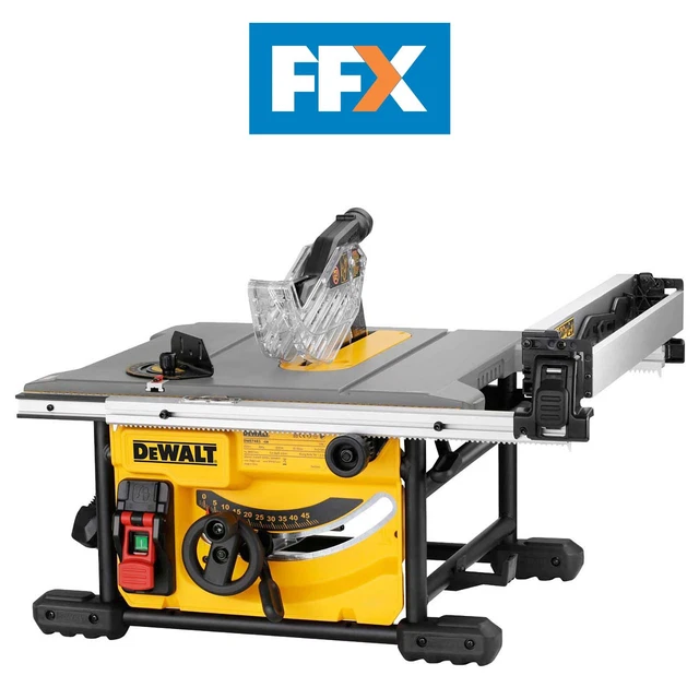 DEWALT DWE7485-GB 240V 210mm 1850W Compact Table Saw With Blade DWE7485 ...