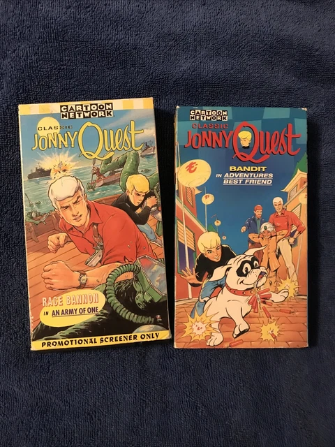 KIDS VHS JOHNNY Quest VHS Lot Cartoon Network Bandit Adventures Best ...